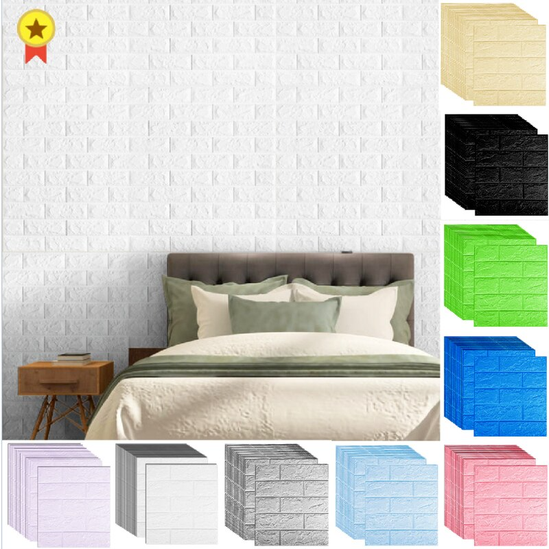 Sticky Walls® – 3D Zelfklevend Behang – Savaya